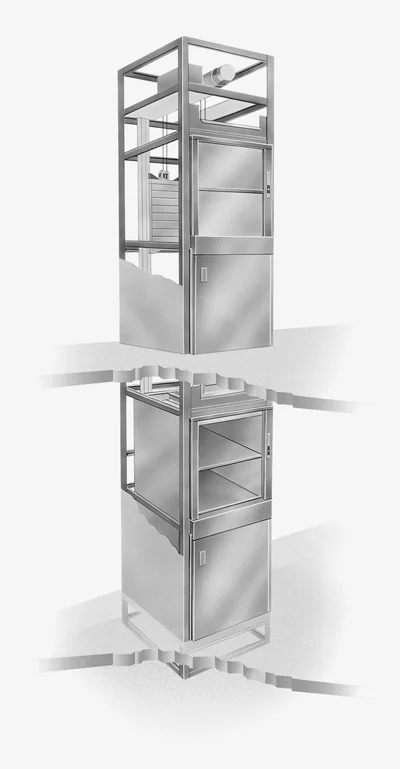 Mutfak Asansörü - Double Decker Lift GSM 0542 133 5438